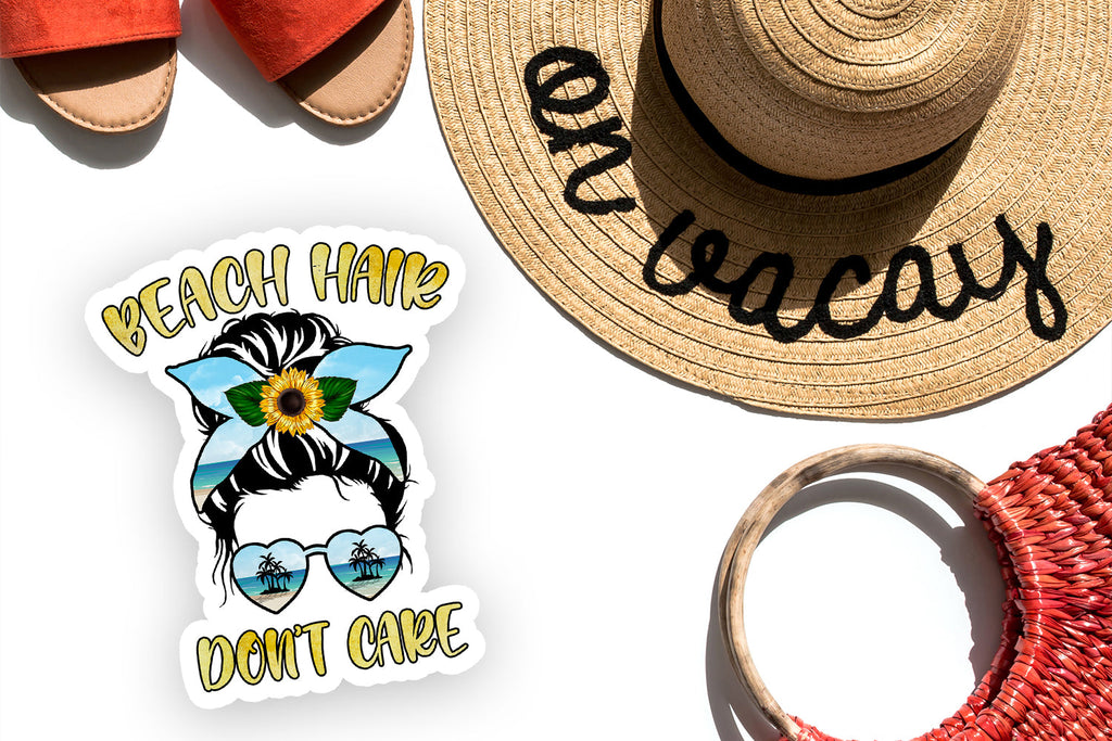 Beach Stickers Bundle I Printable Beach Theme Stickers - So Fontsy