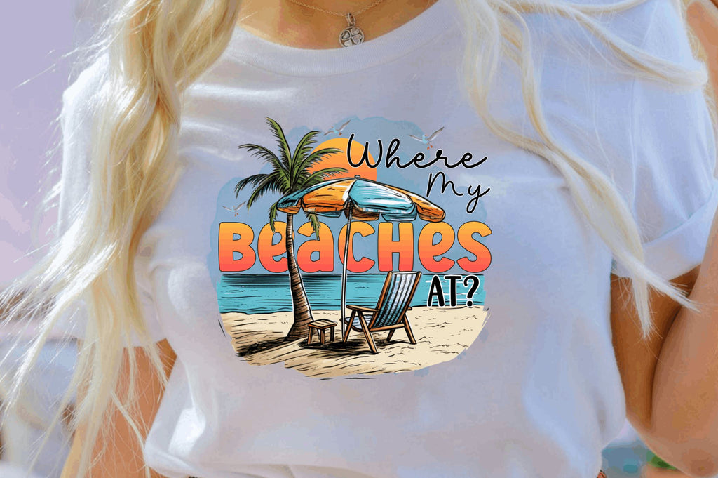 Beach sublimation Bundle, Summer sublimation Bundle - So Fontsy