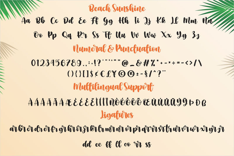Beach Sunshine - Clean Version - So Fontsy