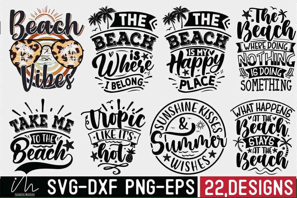 Beach svg bundle, Funny Summer svg bundle, Summer t shirt svg, Vacation ...