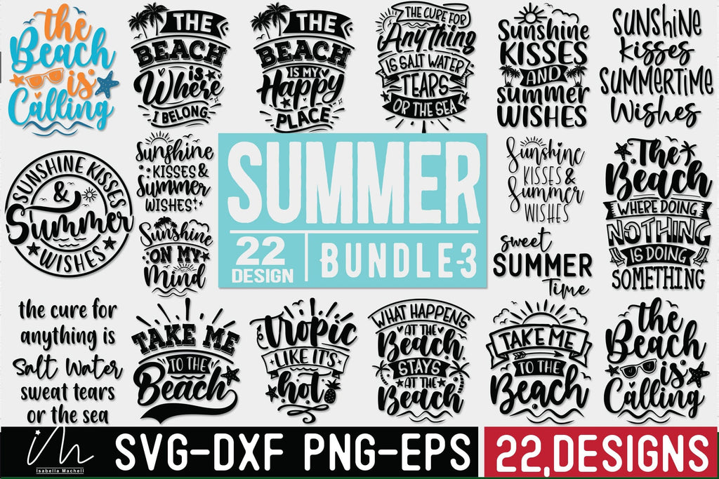 Beach svg bundle, Funny Summer svg bundle, Summer t shirt svg, Vacation ...