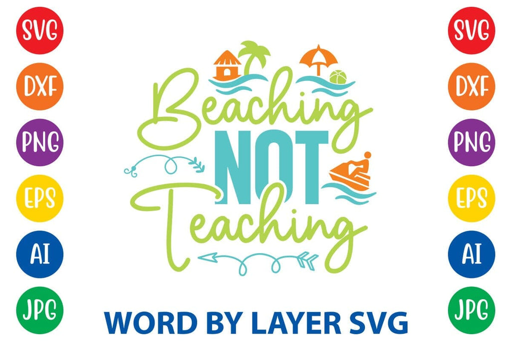 Beaching Not Teaching SVG Design - So Fontsy