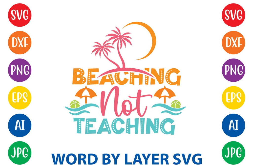 Beaching Not Teaching SVG Design - So Fontsy