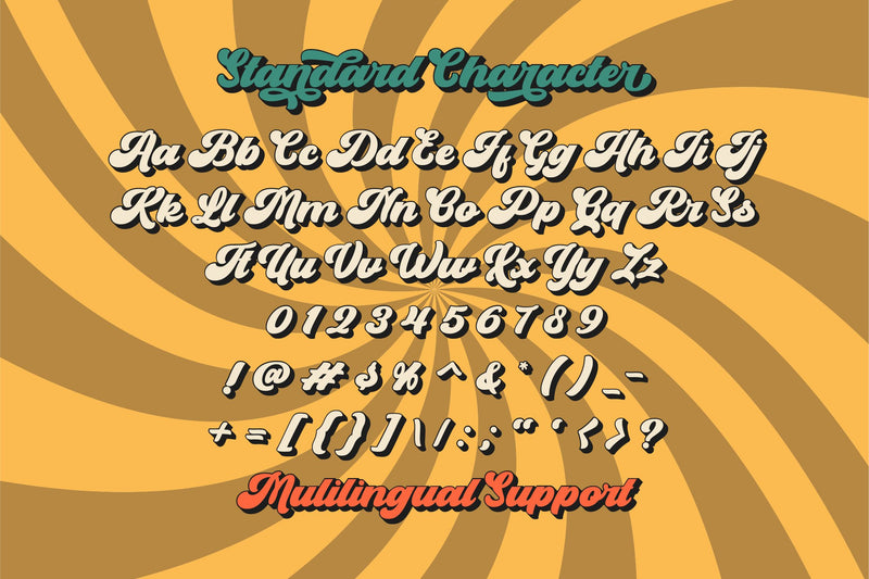 Beadly - Retro Bold Script - So Fontsy