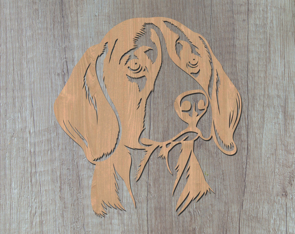 Beagle Laser SVG Cut File, Beagle Glowforge File, Beagle DXF, Beagle ...