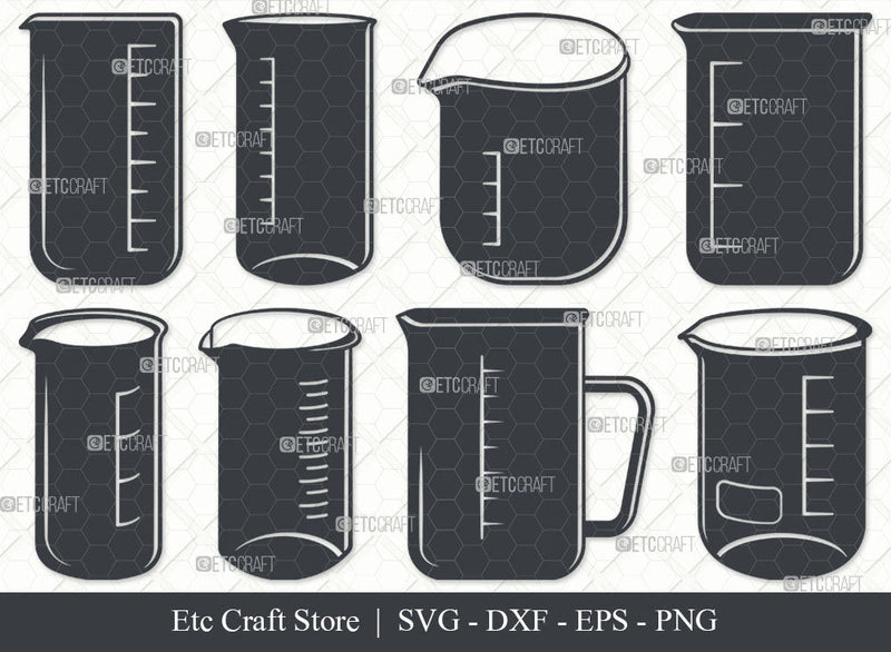 Beaker SVG, Beaker Silhouette, Chemistry Svg, Science Svg, Chemistry ...