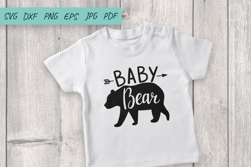 Bear family SVG, Mama bear SVG, Papa bear SVG, Baby bear - So Fontsy