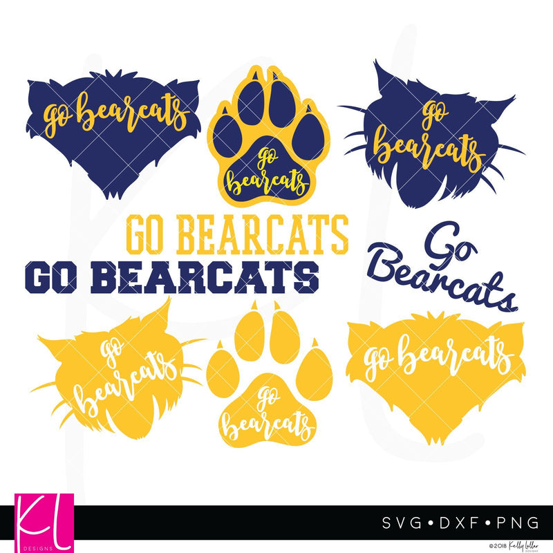 Bearcats Spirit Bundle - So Fontsy