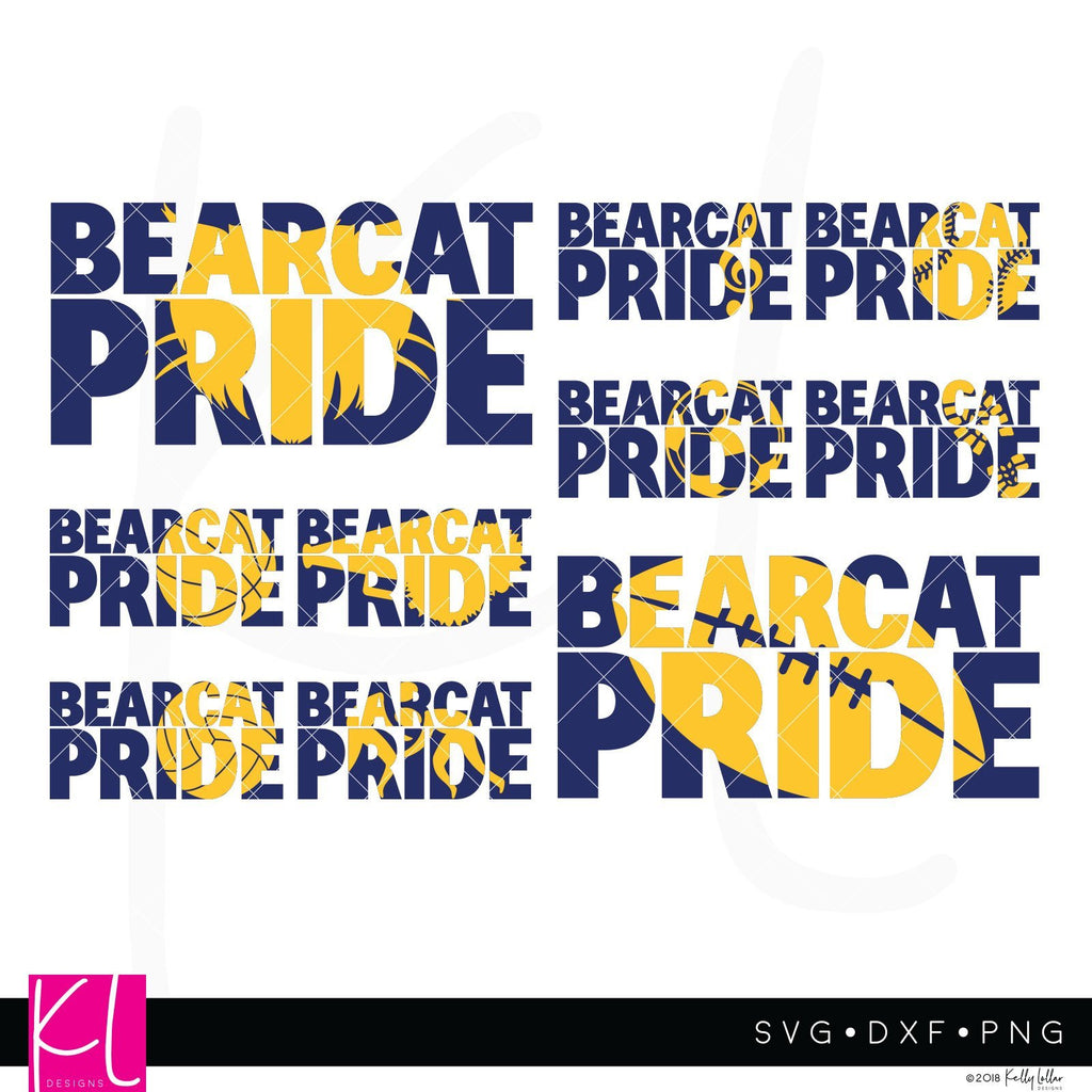 Bearcats Spirit Bundle - So Fontsy