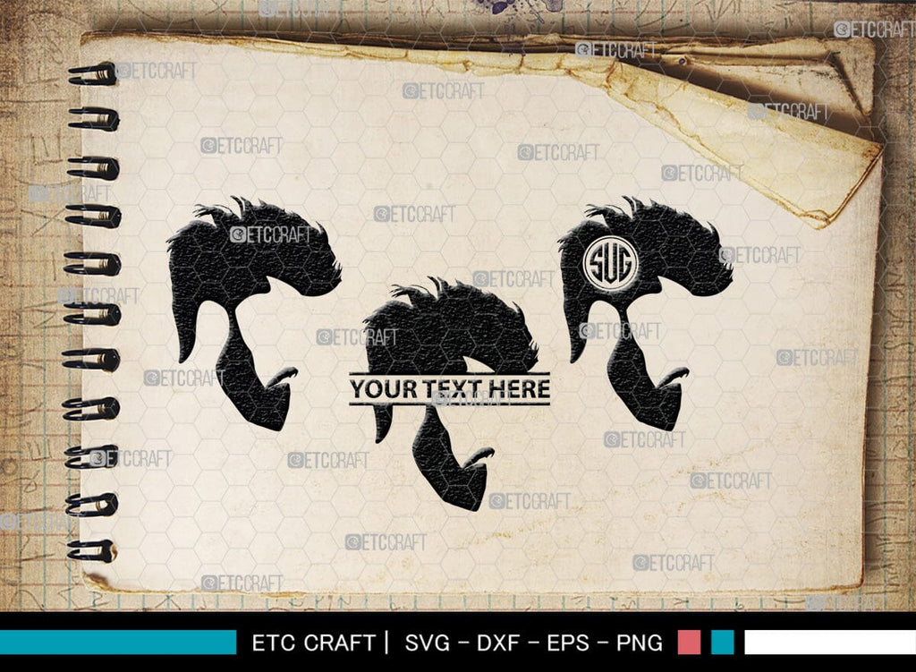 Beard Monogram, Beard Silhouette, Beard SVG, Long Beard Svg, Moustache ...