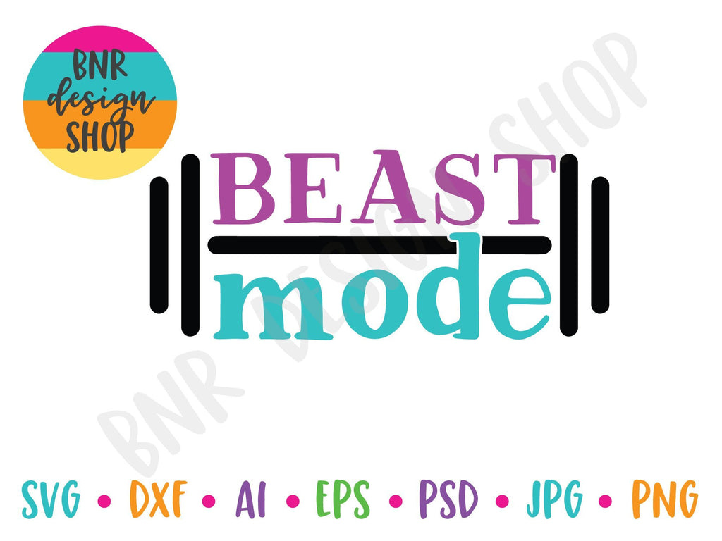 Beast Mode SVG - So Fontsy
