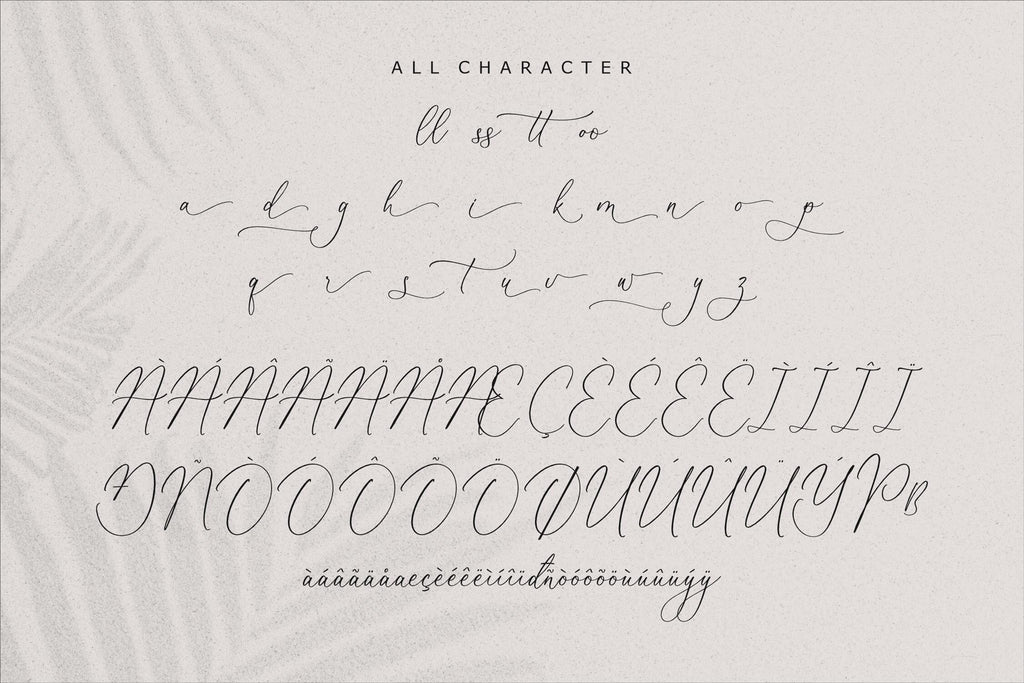 Beatrice Clorophil - Chic Calligraphy Font - So Fontsy