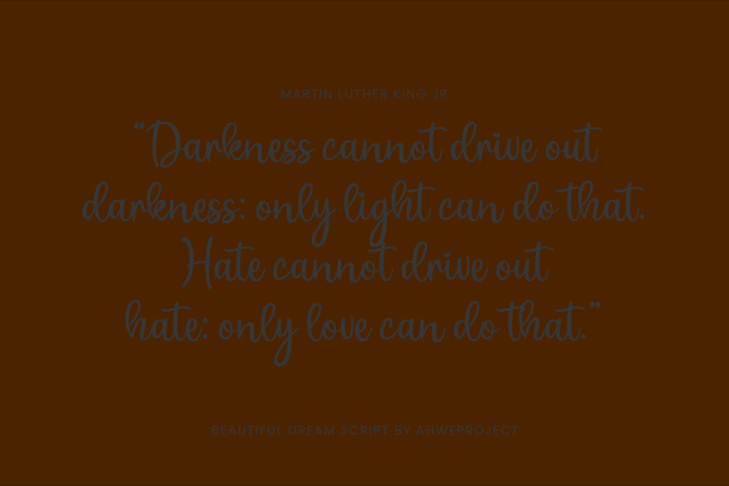 Beautiful Dream - Romantic and Sweet Calligraphy - So Fontsy