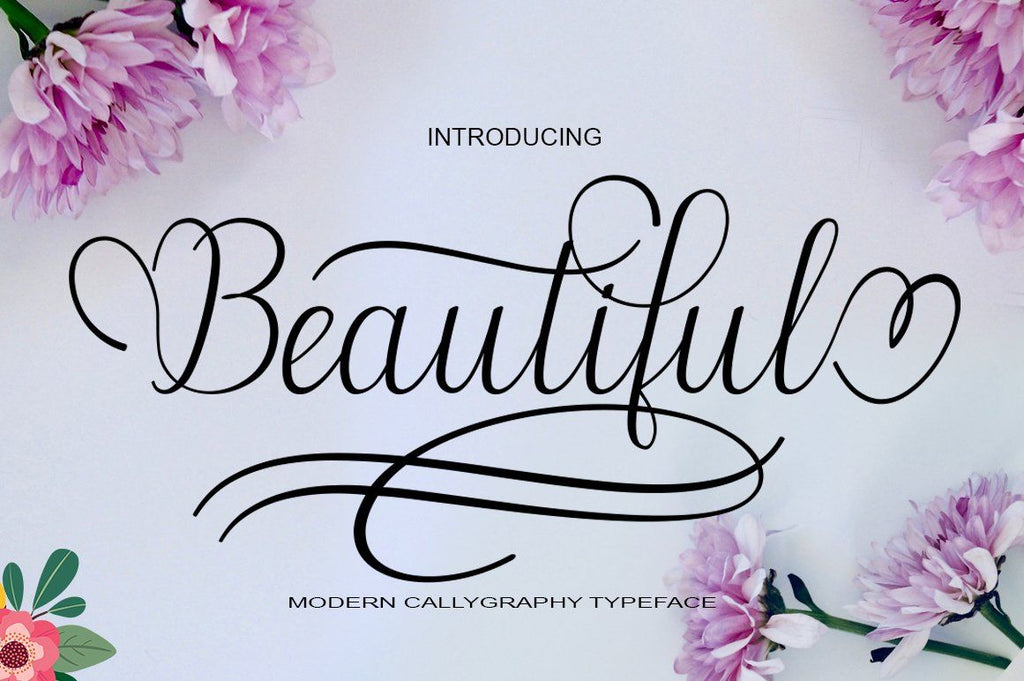 Beautiful Script - So Fontsy
