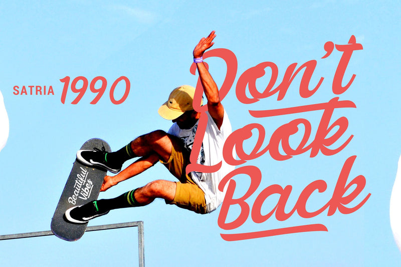 Beautiful Vibes - Bold Script Vintage Retro Font - So Fontsy