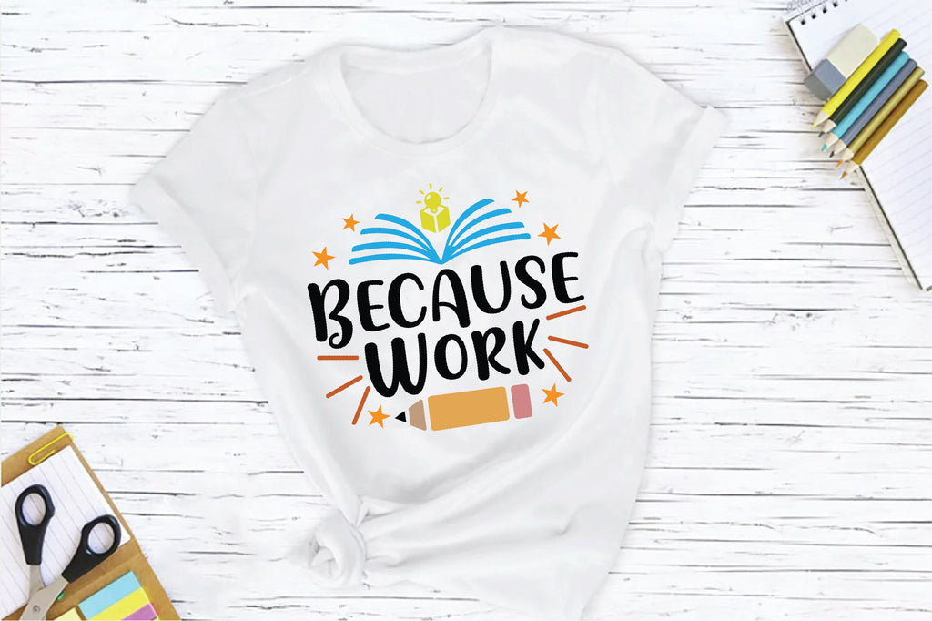 Because Work SVG - So Fontsy