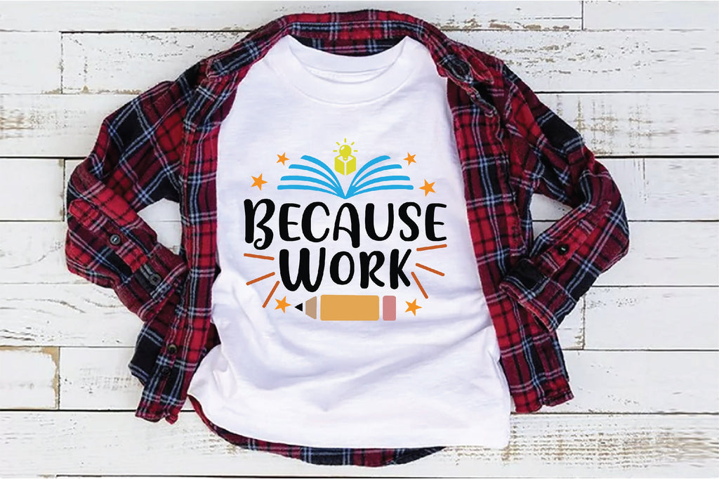 Because Work SVG - So Fontsy