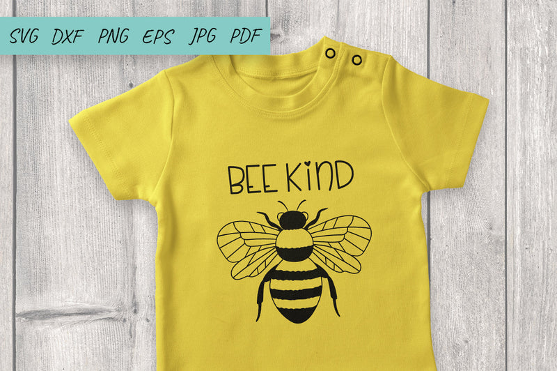 Bee Kind SVG, Kindness SVG, Bee SVG - So Fontsy