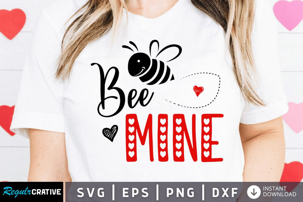 Bee mine SVG - So Fontsy