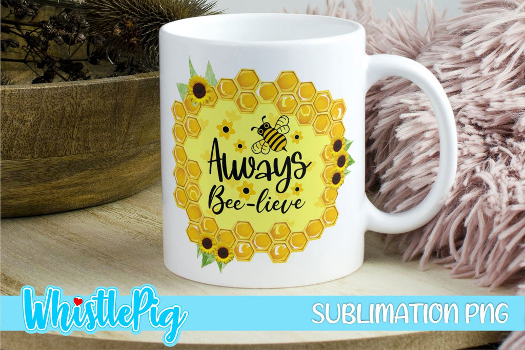 Bee Sublimation Mini Bundle Cute Bee Honey Bee Sublimation - So Fontsy