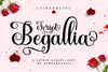 Begallia Script - So Fontsy