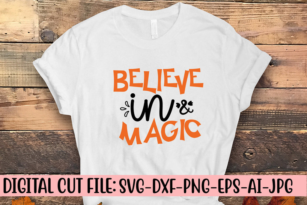 Believe In Magic SVG Cut File - So Fontsy