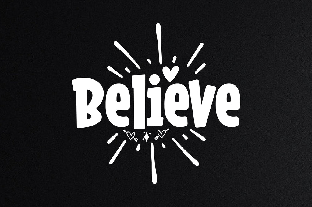 Believe SVG - So Fontsy