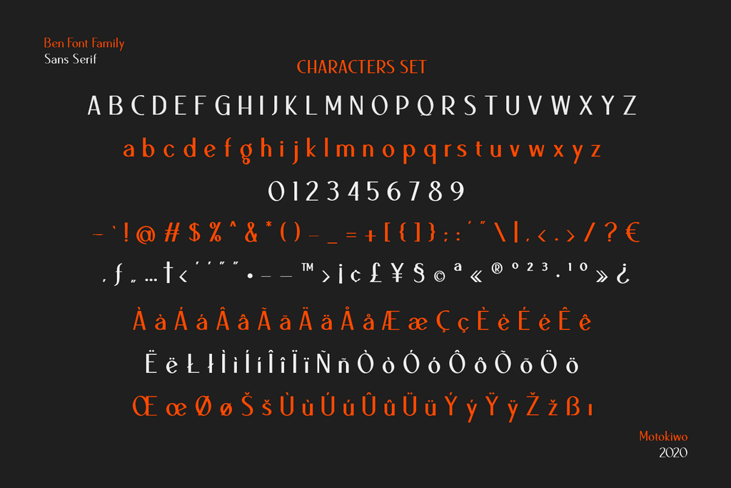 Ben Sans Serif Font Family - 18 Fonts - So Fontsy