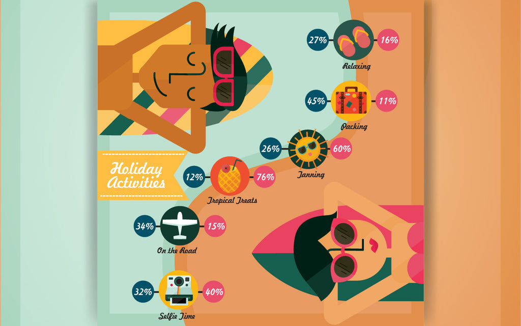 Benefits of swimming infographic vector - So Fontsy