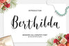 Berthilda Script - So Fontsy