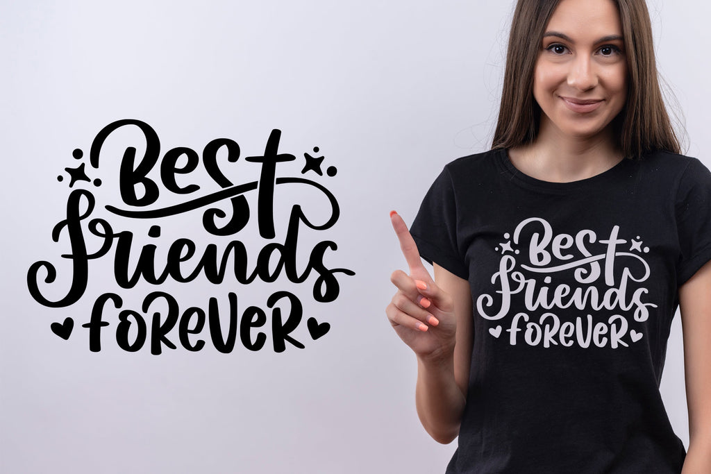 Best Friends Forever SVG - So Fontsy