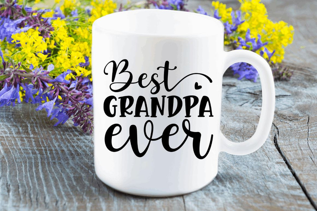 Best grandpa ever SVG - So Fontsy