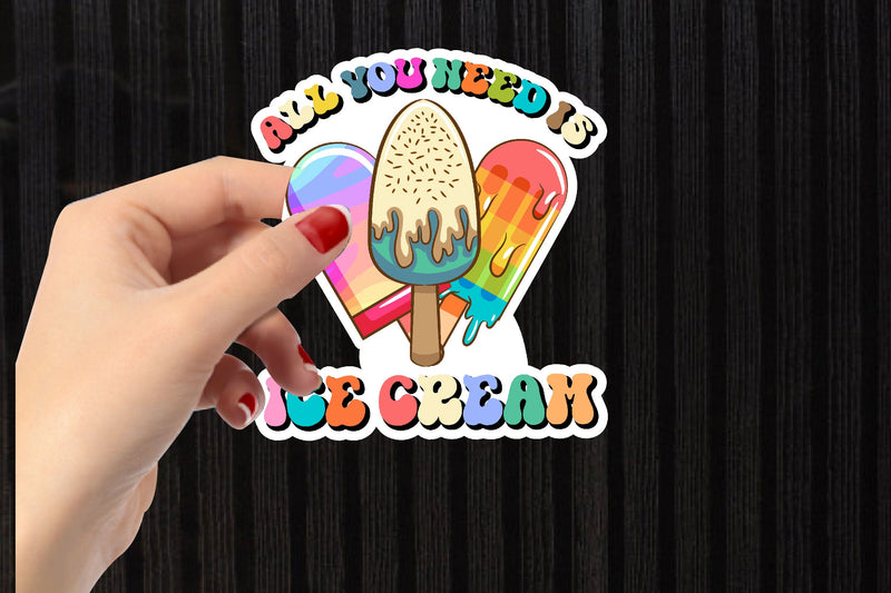 Best Ice Cream Sticker Bundle - So Fontsy