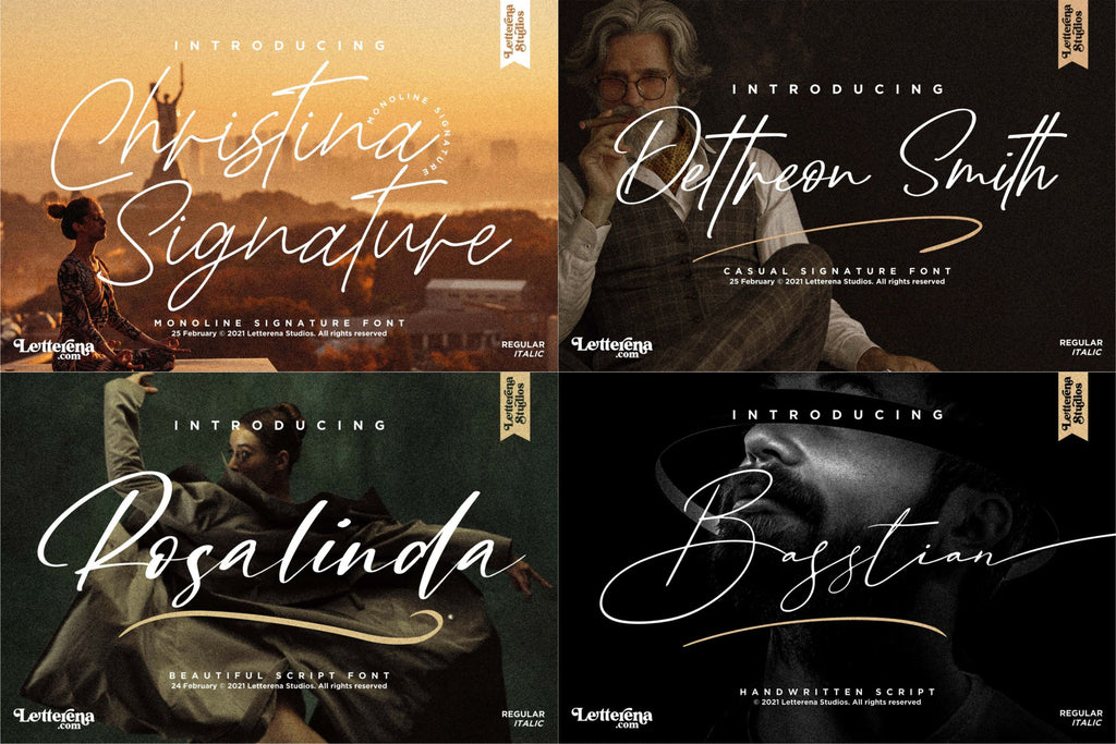Best Seller - Mega Bundle 144 Fonts - So Fontsy