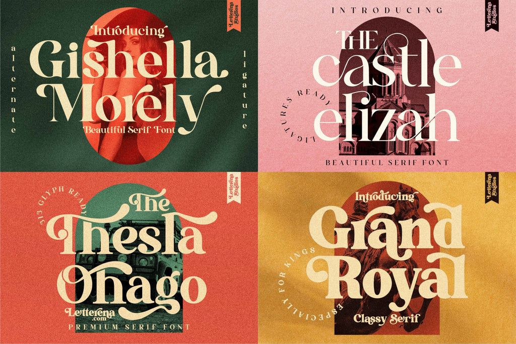 Best Seller - Mega Bundle 144 Fonts - So Fontsy