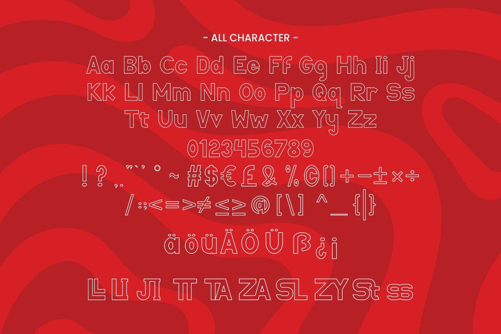 Better Outline - Display Font - So Fontsy