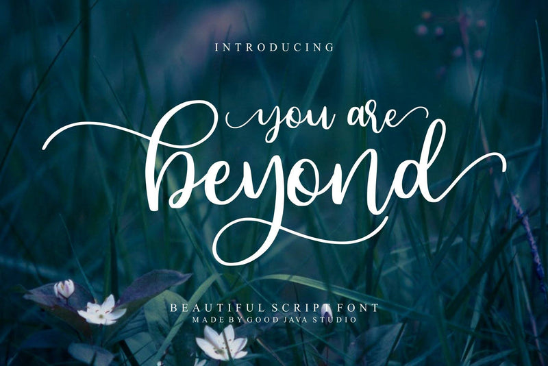 Beyond – Beauty Font - So Fontsy