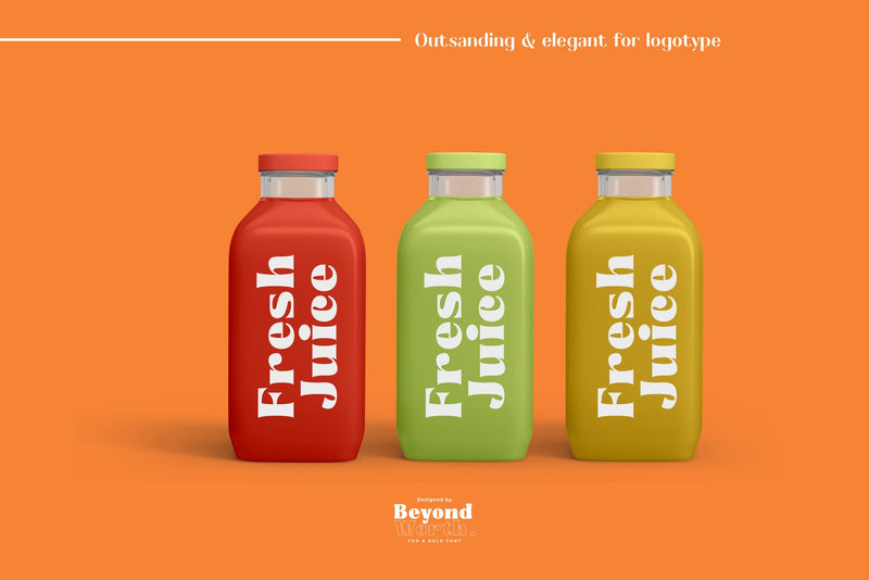 Beyond Worth - Fun & Bold - So Fontsy