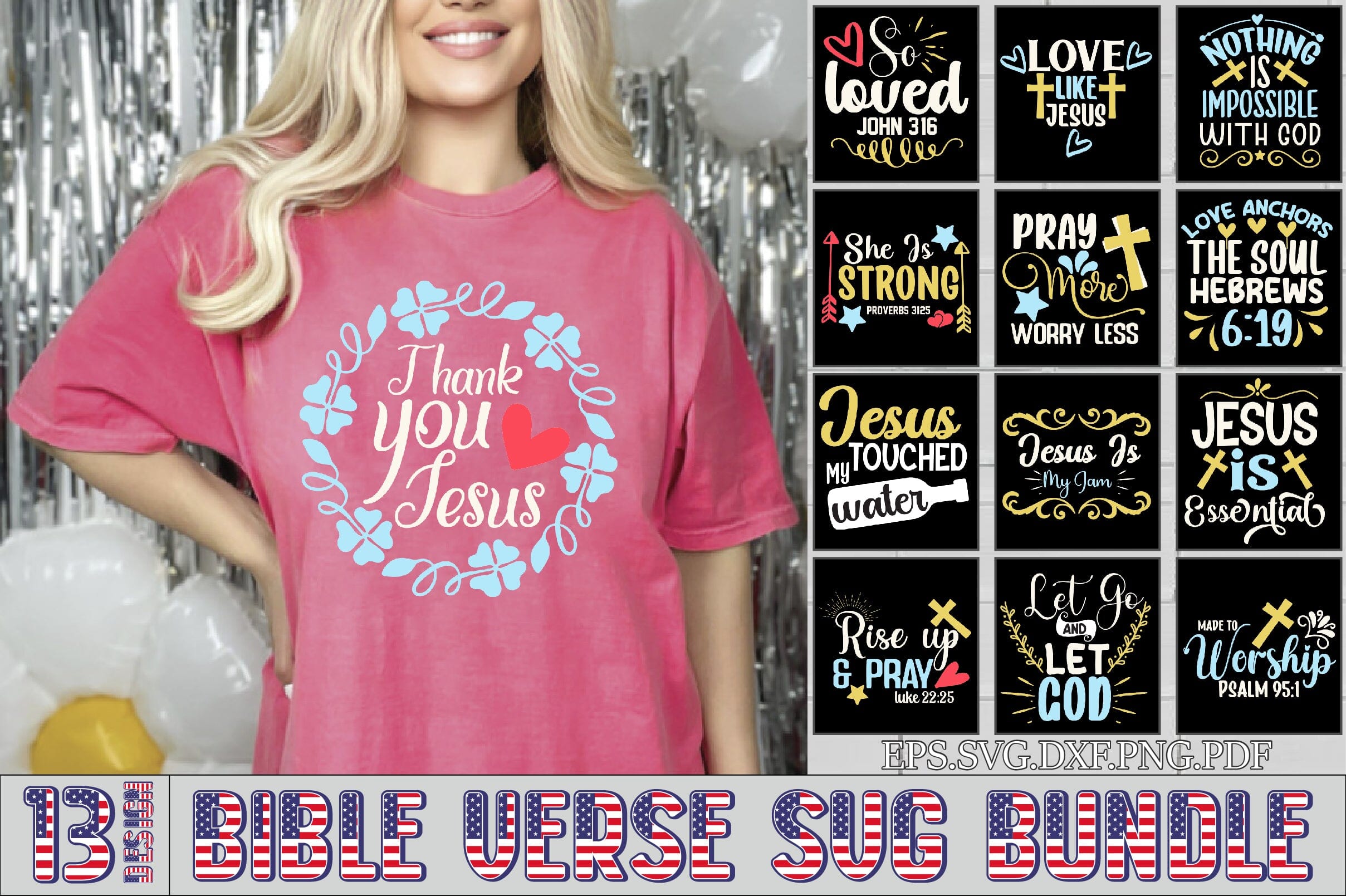 Bible Verse Svg Bundle - So Fontsy