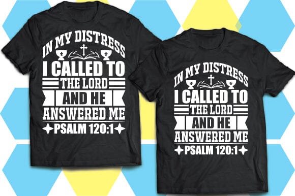 Bible Verses T-shirt Design Bundle - So Fontsy