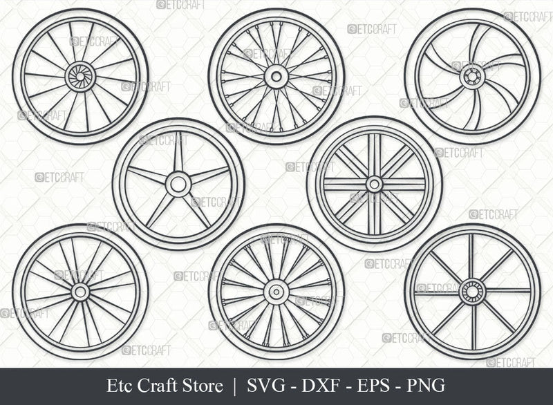 Bicycle Wheel Outline, Wheel Svg, Cycle Wheel Svg, Wheel Icon Svg ...