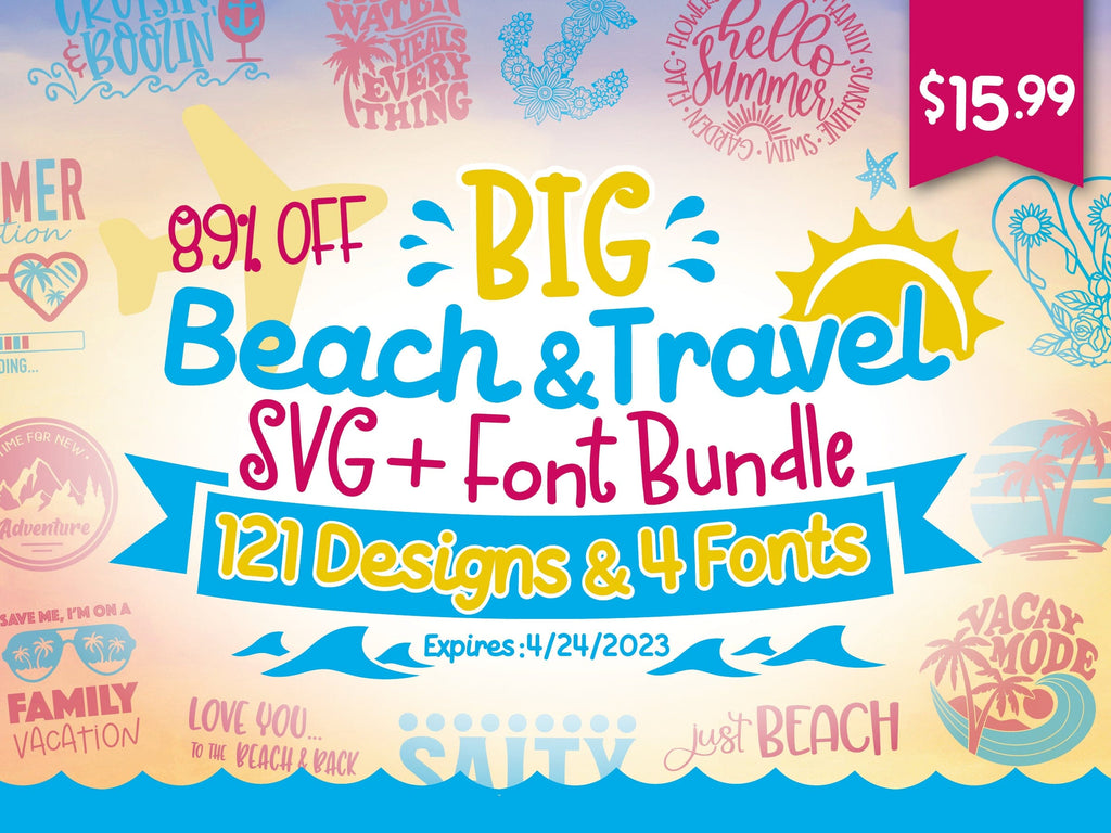 Big Beach & Travel Bundle - So Fontsy