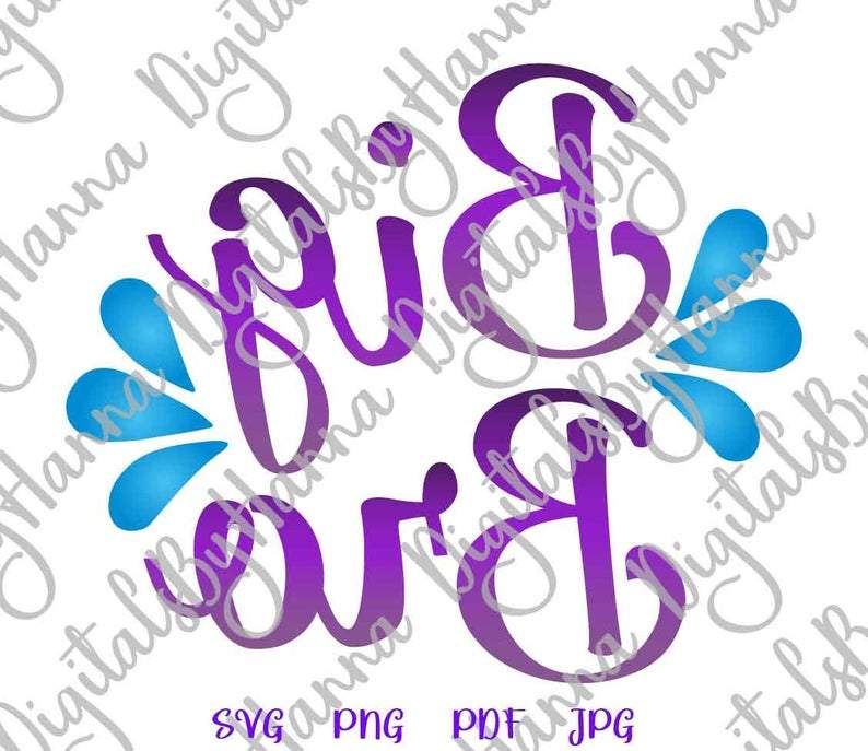 Big Bro Sign Print and Cut Files - So Fontsy