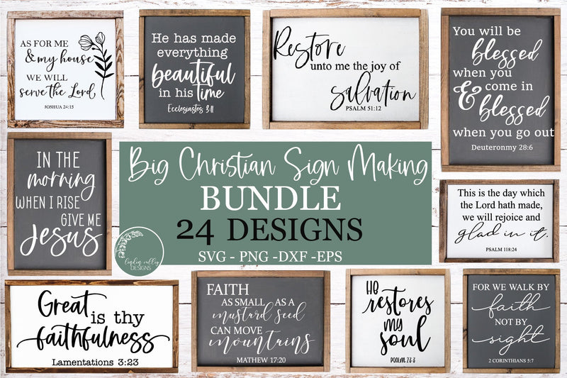 BIG Christian SVG Bundle- Bible Verse SVG Bundle - So Fontsy