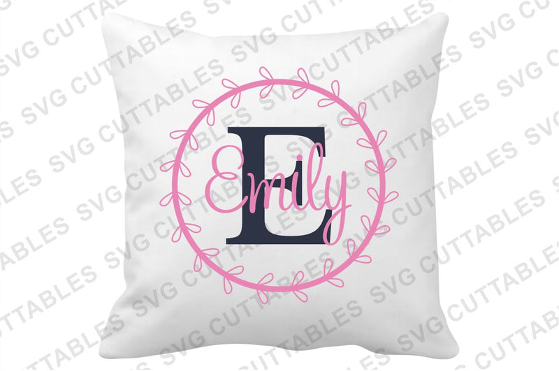 Big Monogram Frame Bundle - So Fontsy