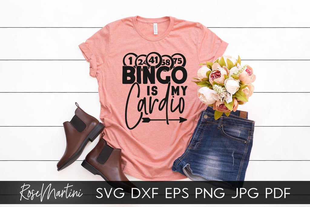 Bingo Bundle of 6 designs SVG files for cutting machines - Cricut ...