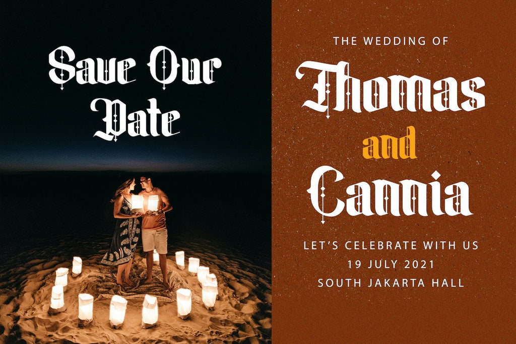 Biqaby Goku - Blackletter Font - So Fontsy