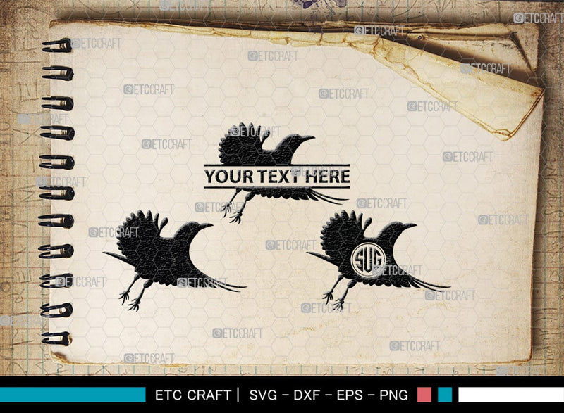 Bird Monogram, Bird Silhouette, Bird SVG, Parrot Svg, Sparrow Svg ...