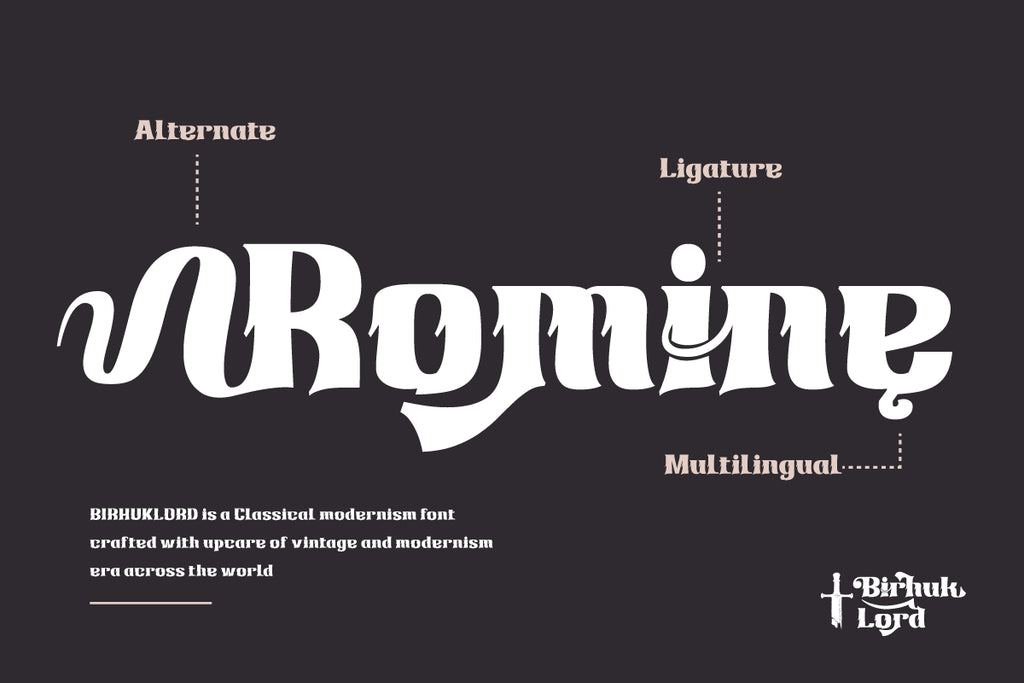 Birhuk Lord | Display Hero Font - So Fontsy