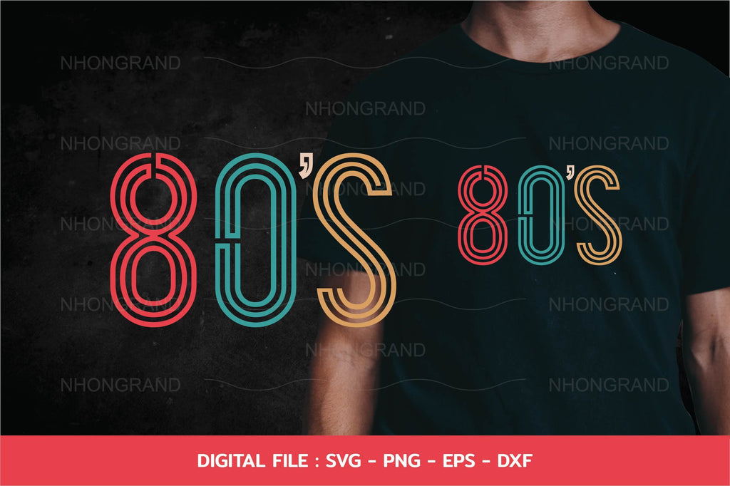 Birthday Classic Vintage 80's Svg, t-shirt, Cricut Files, svg, png, eps ...